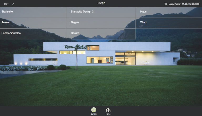 Xsolution Xhome KNX/EIB - SPS - LCN Visualisierung