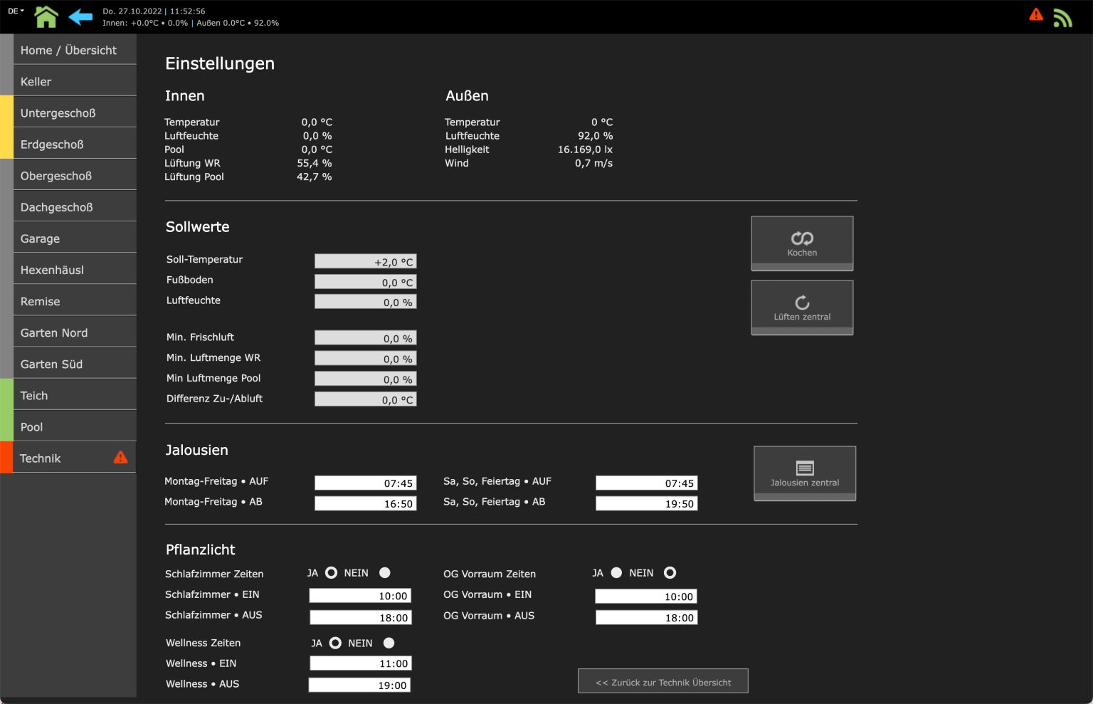 Visu – Xsolution X-Server