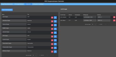 KNX Gruppenadressen Generator – Xsolution X-Server