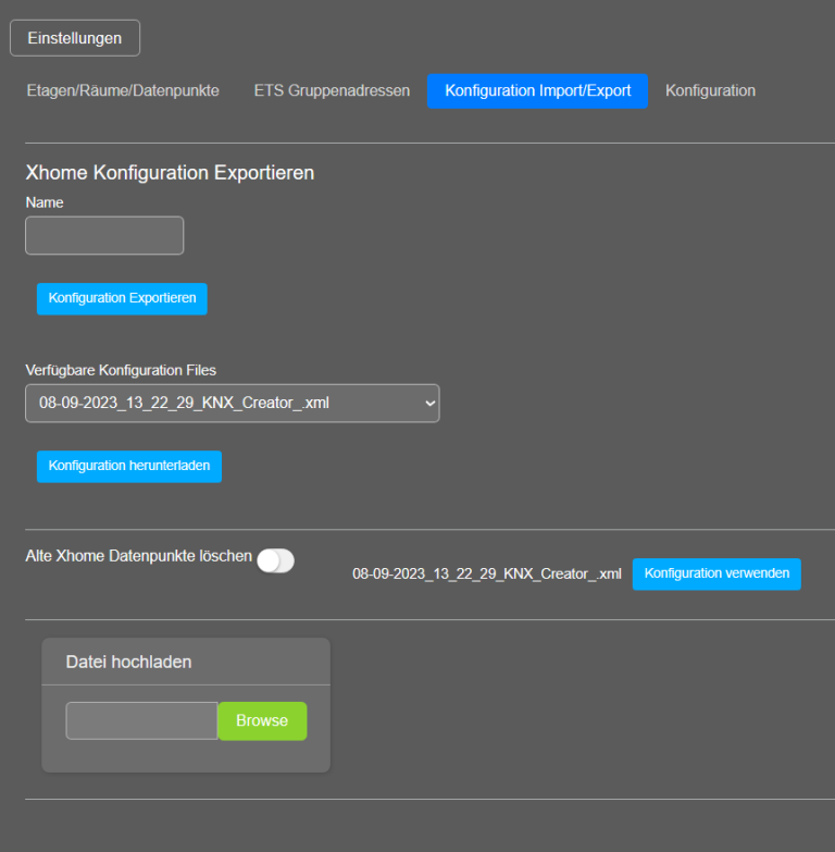 KNX Gruppenadressen Generator – Xsolution X-Server